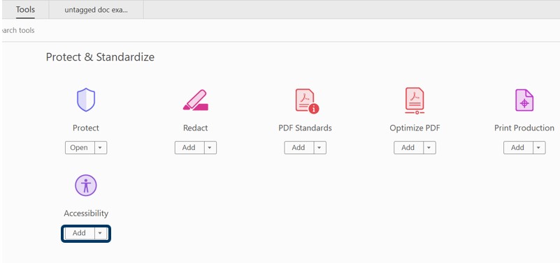 Using Built-In Software Accessibility Checkers – Part 2: Adobe Acrobat Pro